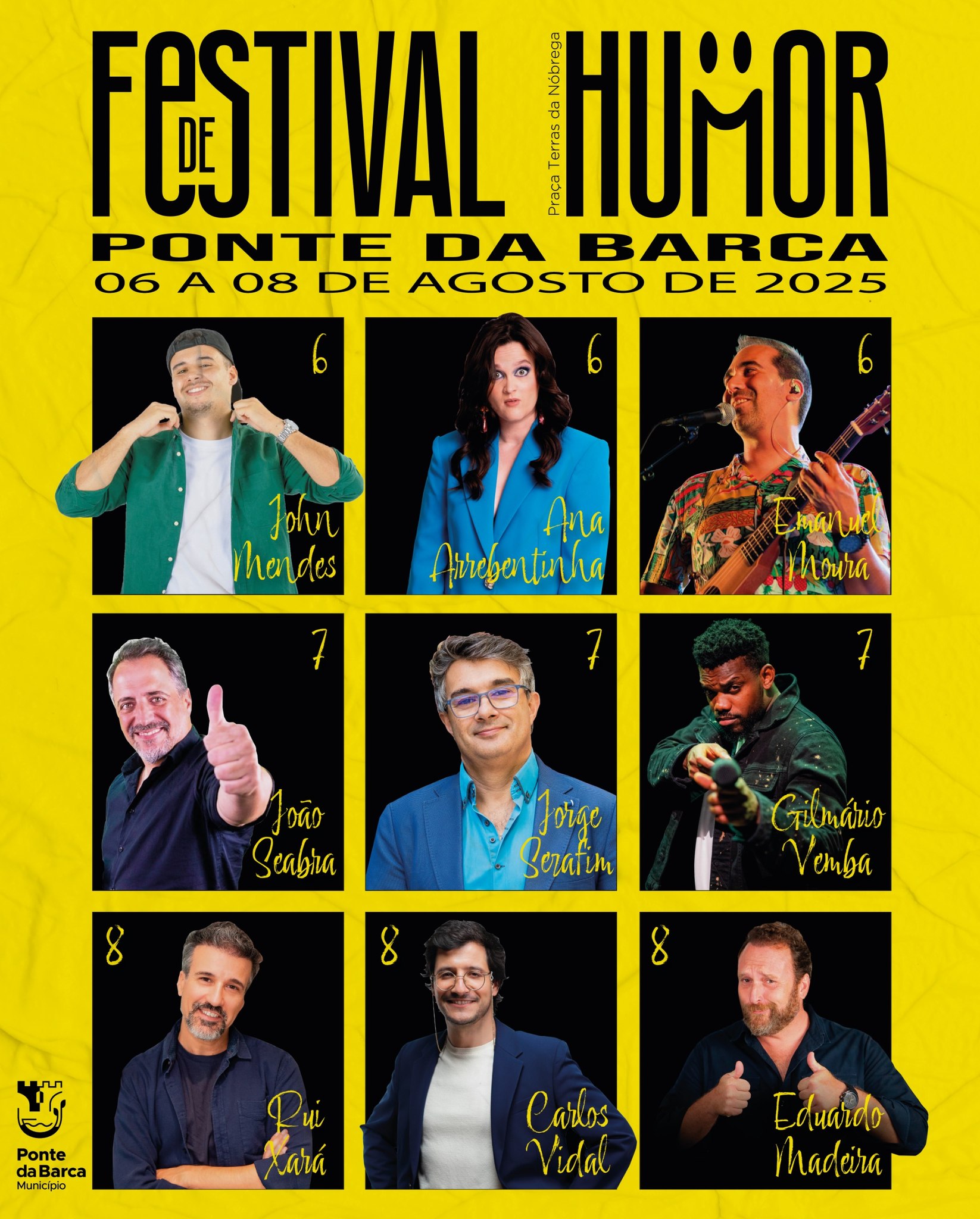 Festival de Humor de Ponte da Barca regressa com cartaz de luxo | PressNET
